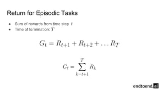 Reinforcement Learning 3. Finite Markov Decision Processes | PDF