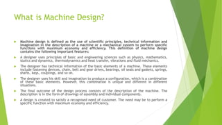 machine design Introduction unit-1 | PPTX