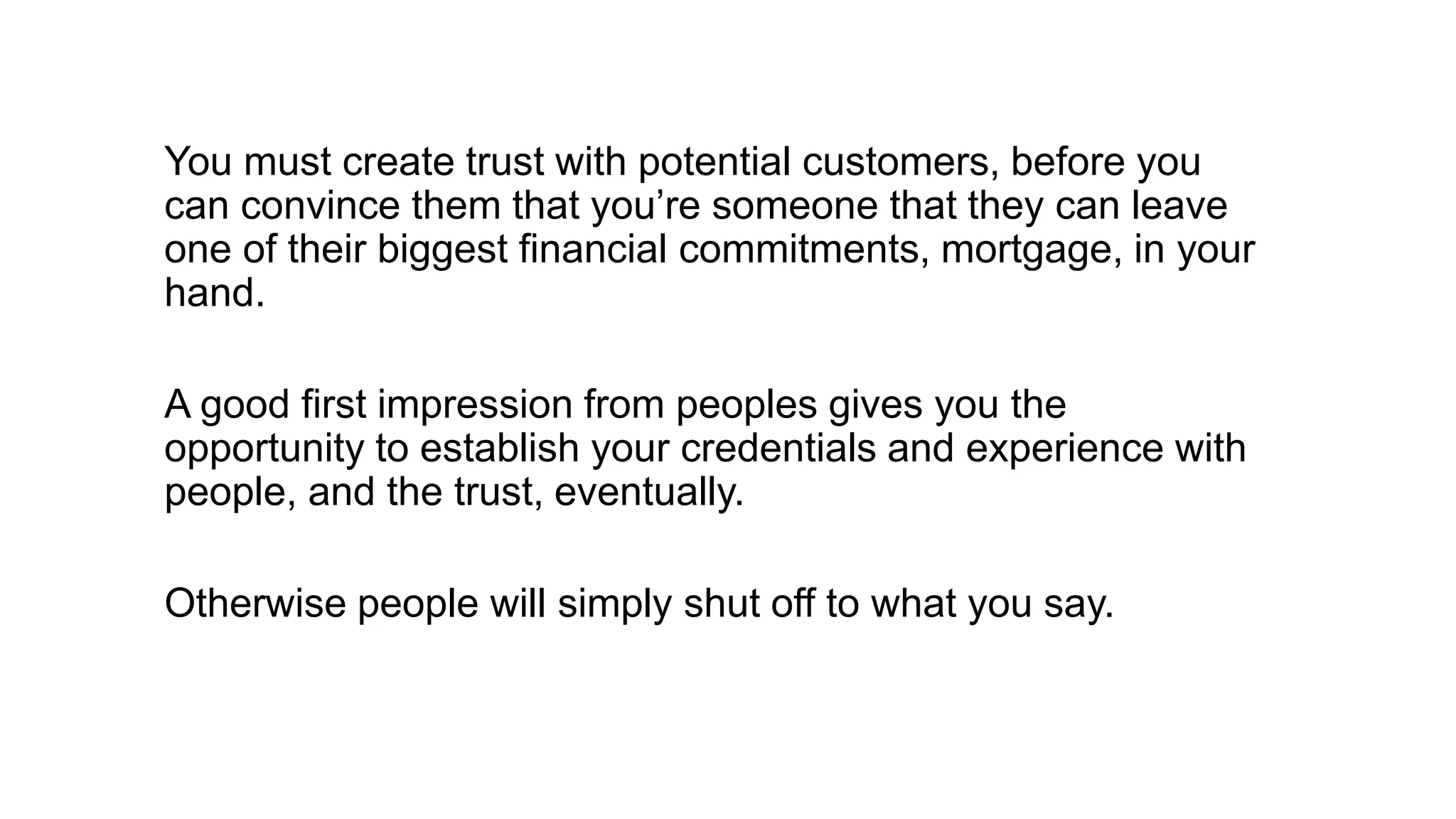 Make A Good First Impression | PPTX