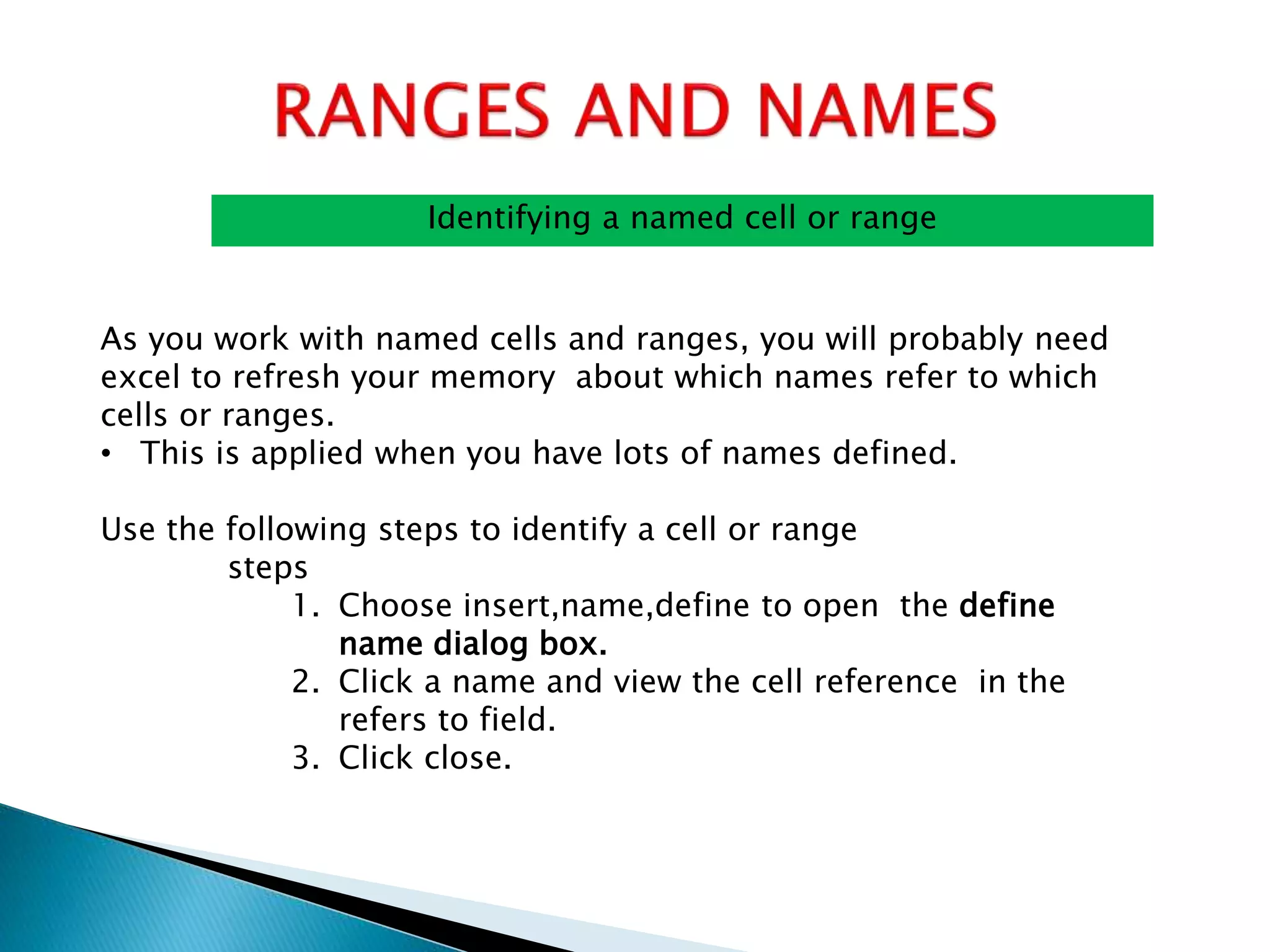 03.names and ranges | PPTX