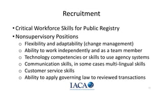 Challenges in Modern Registry Management - US persceptive. | PPTX