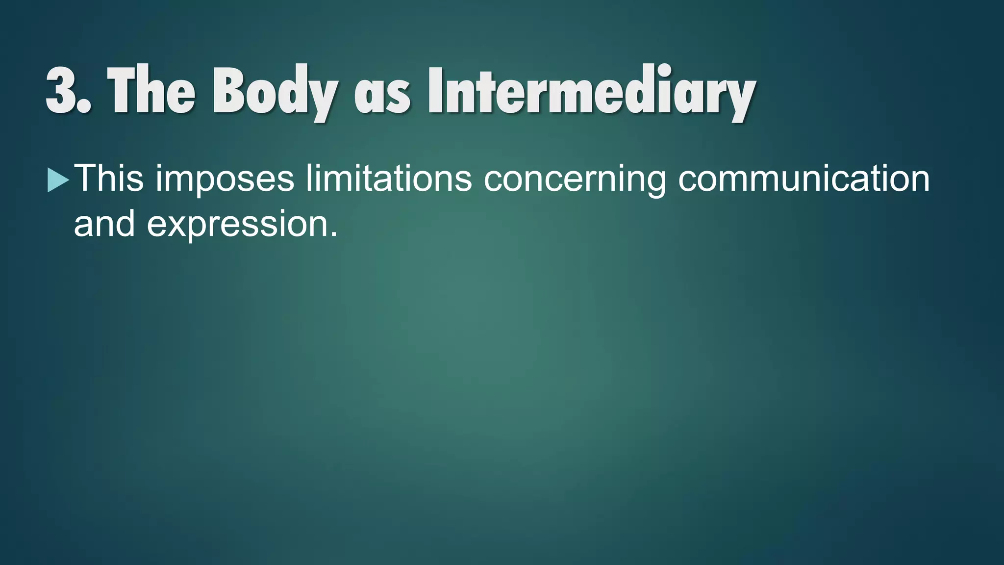 The Human Person as an Embodied Spirit: Limitations and Transcendence | PDF