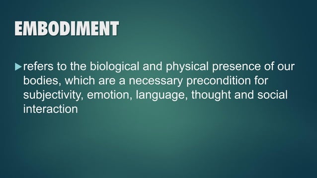 The Human Person as an Embodied Spirit: Limitations and Transcendence | PDF