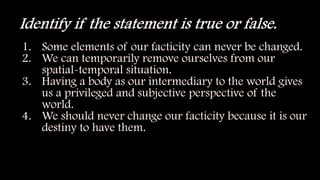 The Human Person as an Embodied Spirit: Limitations and Transcendence | PDF