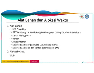 TIK pendukung daring STEM revisi | PPT