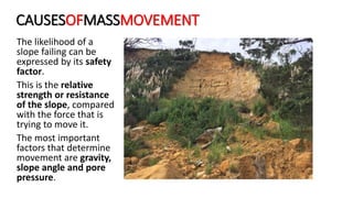 AS GEOGRAPHY - ROCKS AND WEATHERING: SLOPE PROCESSES AND DEVELOPMENT | PPTX