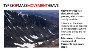 AS GEOGRAPHY - ROCKS AND WEATHERING: SLOPE PROCESSES AND DEVELOPMENT | PPTX