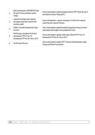 03. rpp kd 3-pajak kelas xii semester 1-aploud | PDF