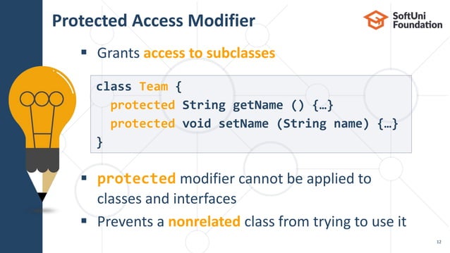 20.3 Java encapsulation | PPTX