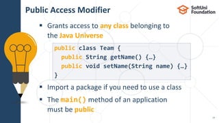 20.3 Java encapsulation | PPTX