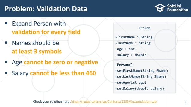 20.3 Java encapsulation | PPTX