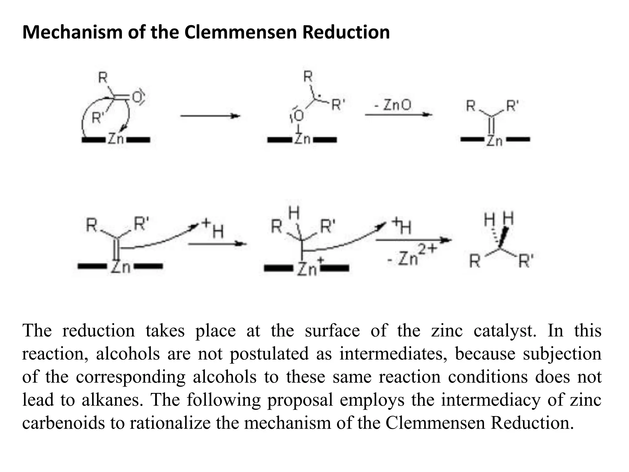 Clemmensen reduction- Heterocyclic and Organic chemistry- As per PCI ...