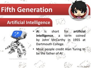 Generation of Computers | PPTX