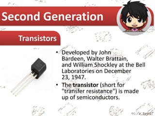 Generation of Computers | PPTX