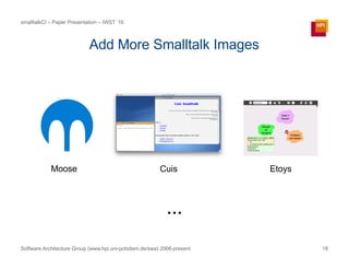 smalltalkCI: A Continuous Integration Framework for Smalltalk Projects ...