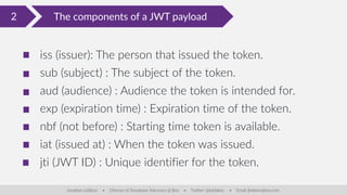 JavaScript App Security: Auth and Identity on the Client | PPT