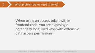 JavaScript App Security: Auth and Identity on the Client | PPT