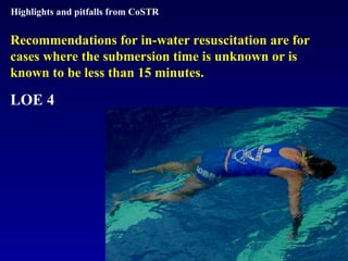 In-water resuscitiation: What are the highlights and pitfalls? | PPS