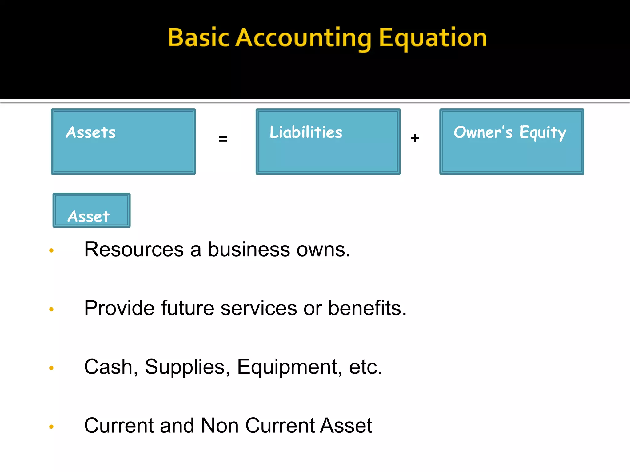 03.the accounting equation | PDF