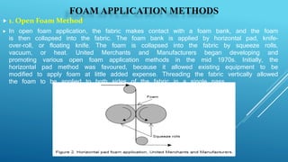 Foam technology of finishing | PPTX