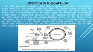 Foam technology of finishing | PPTX