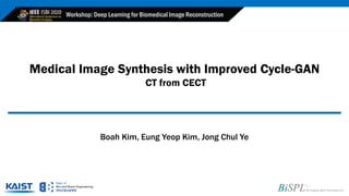 Medical Image Synthesis with Improved Cycle-GAN: CT from CECT | PDF