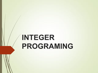03. Integer Programming.pdf