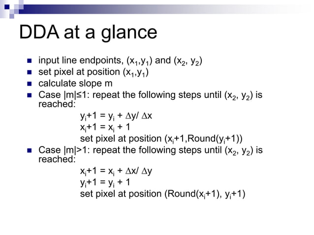 03.Scan Conversion.ppt | Computing | Technology & Computing