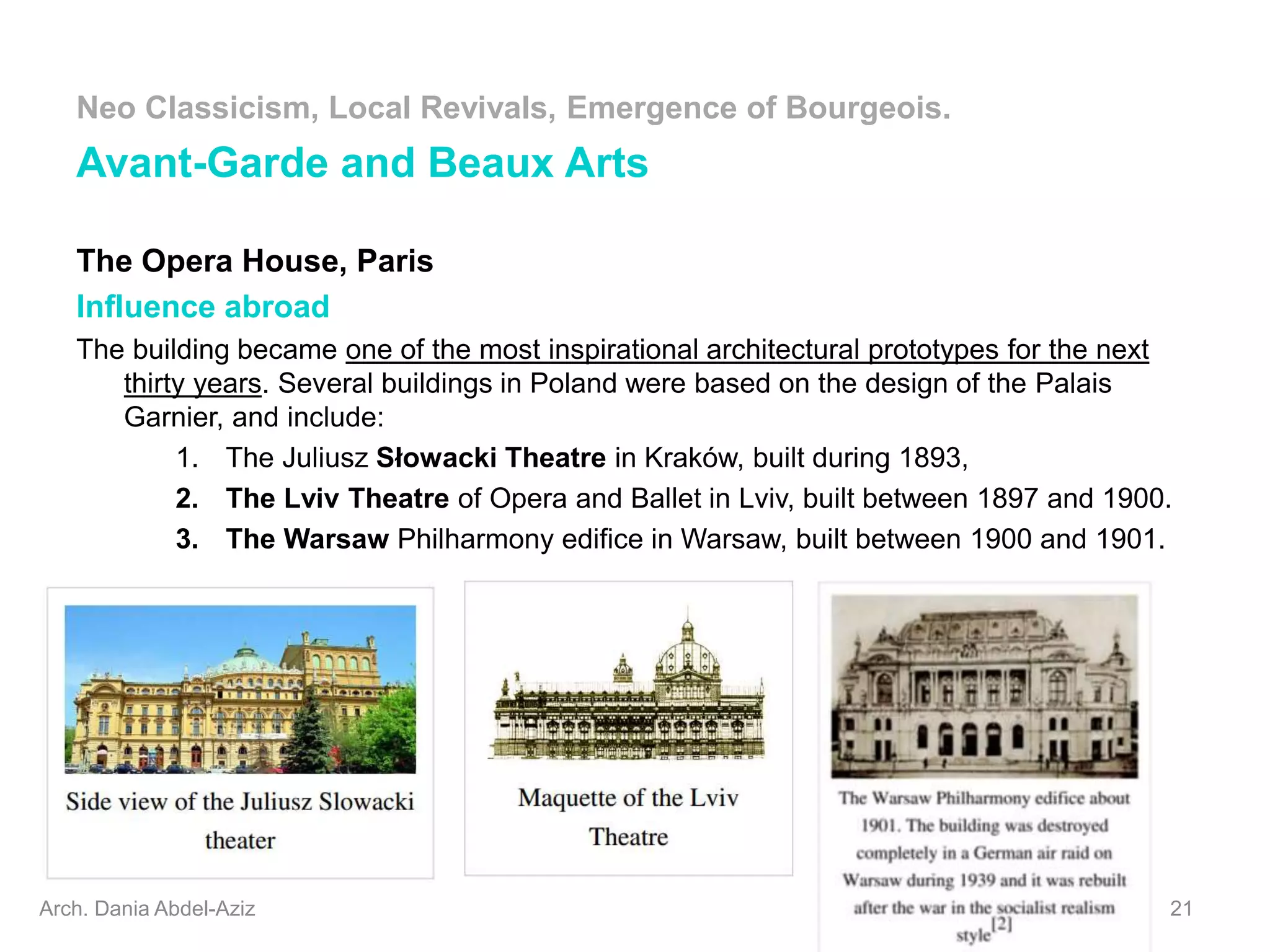 history of contemporary architecture - 03. Avant-Garde and Beaux Arts.ppt