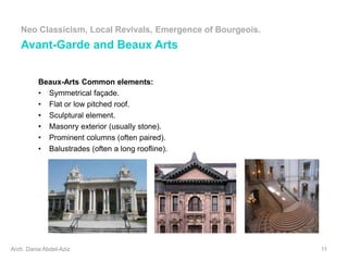 history of contemporary architecture - 03. Avant-Garde and Beaux Arts.ppt