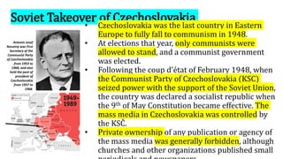 03. SOVIET CONTROL OF EASTERN EUROPE: Country by country takeover | PPTX
