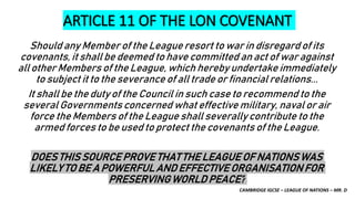 03. LEAGUE OF NATIONS - Weaknesses LON.PPTX