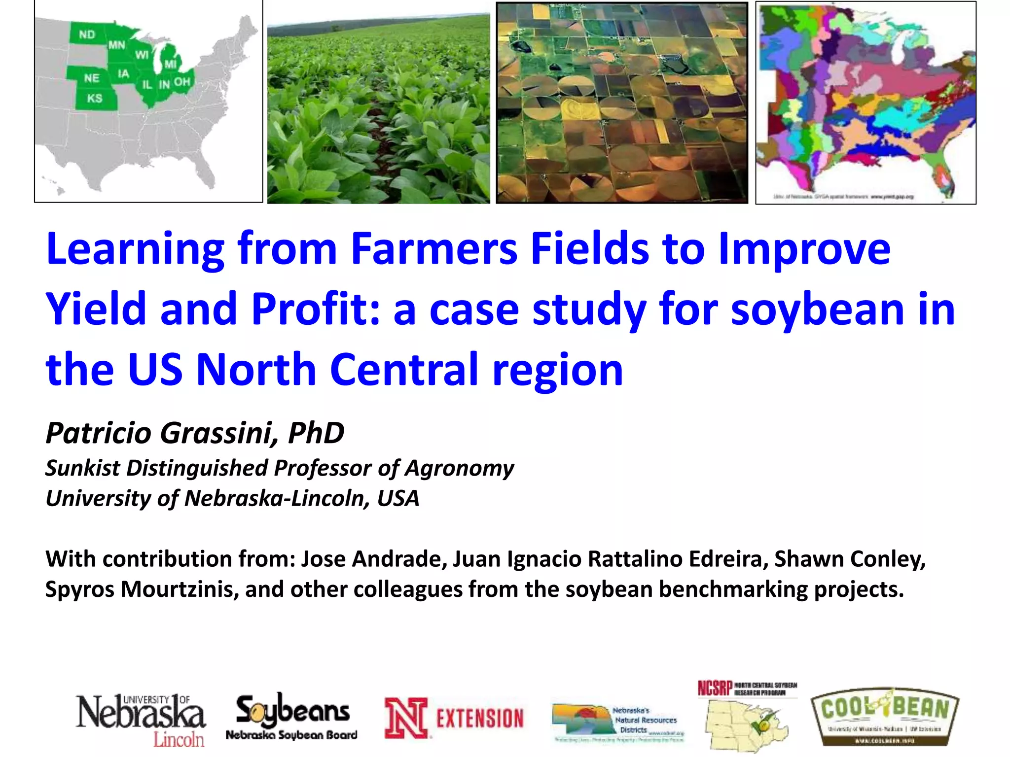Learning from Farmers Fields to Improve Yield and Profit: a case study ...