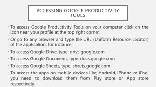 Google Productivity Tools.pptx