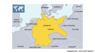 DEPTH STUDY GERMANY: WEIMAR REPUBLIC - 03. THE TREATY OF VERSAILLES ...