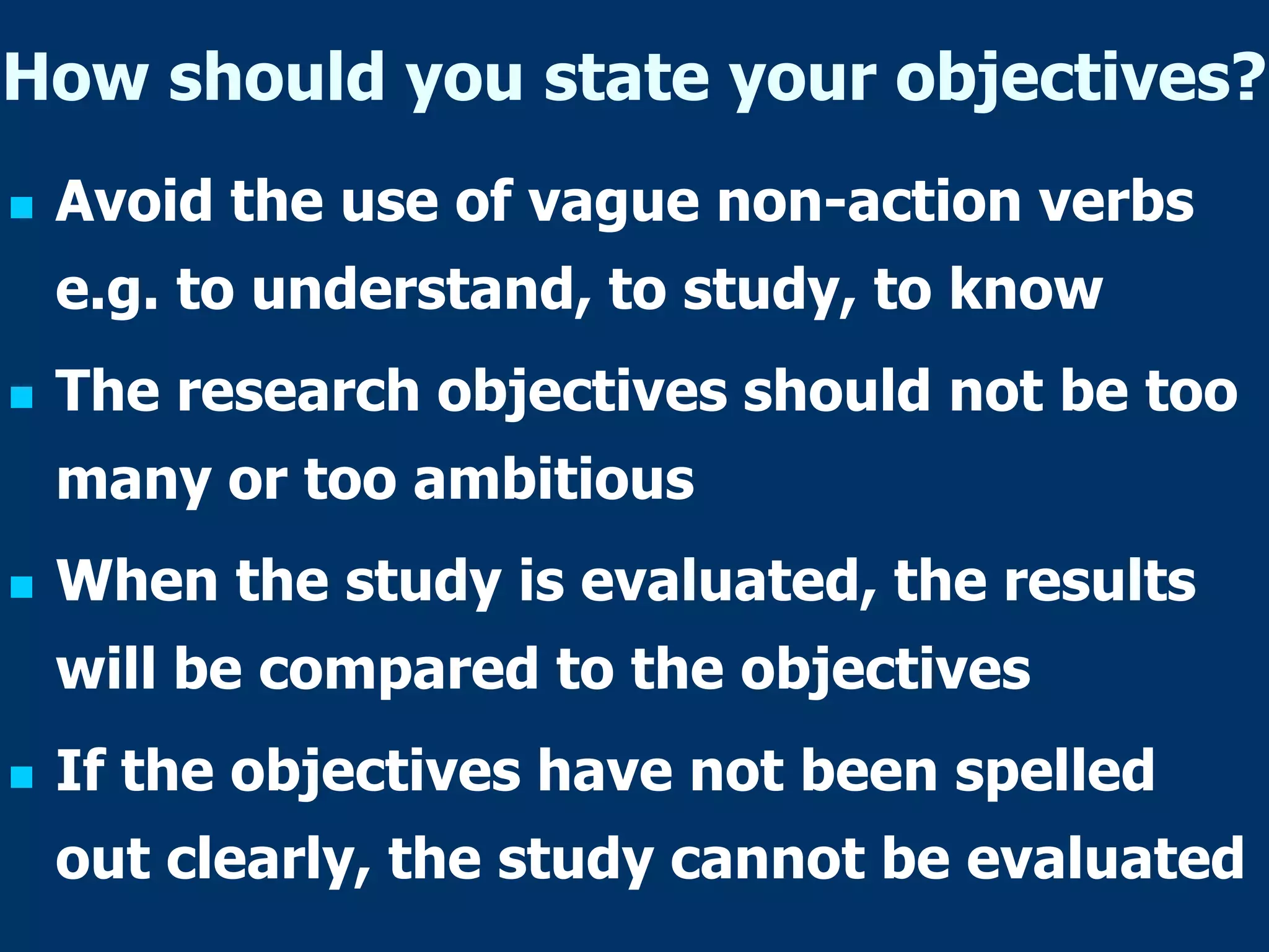 03. Formulation of objectives.ppt