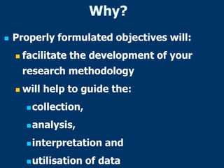 03. Formulation of objectives.ppt