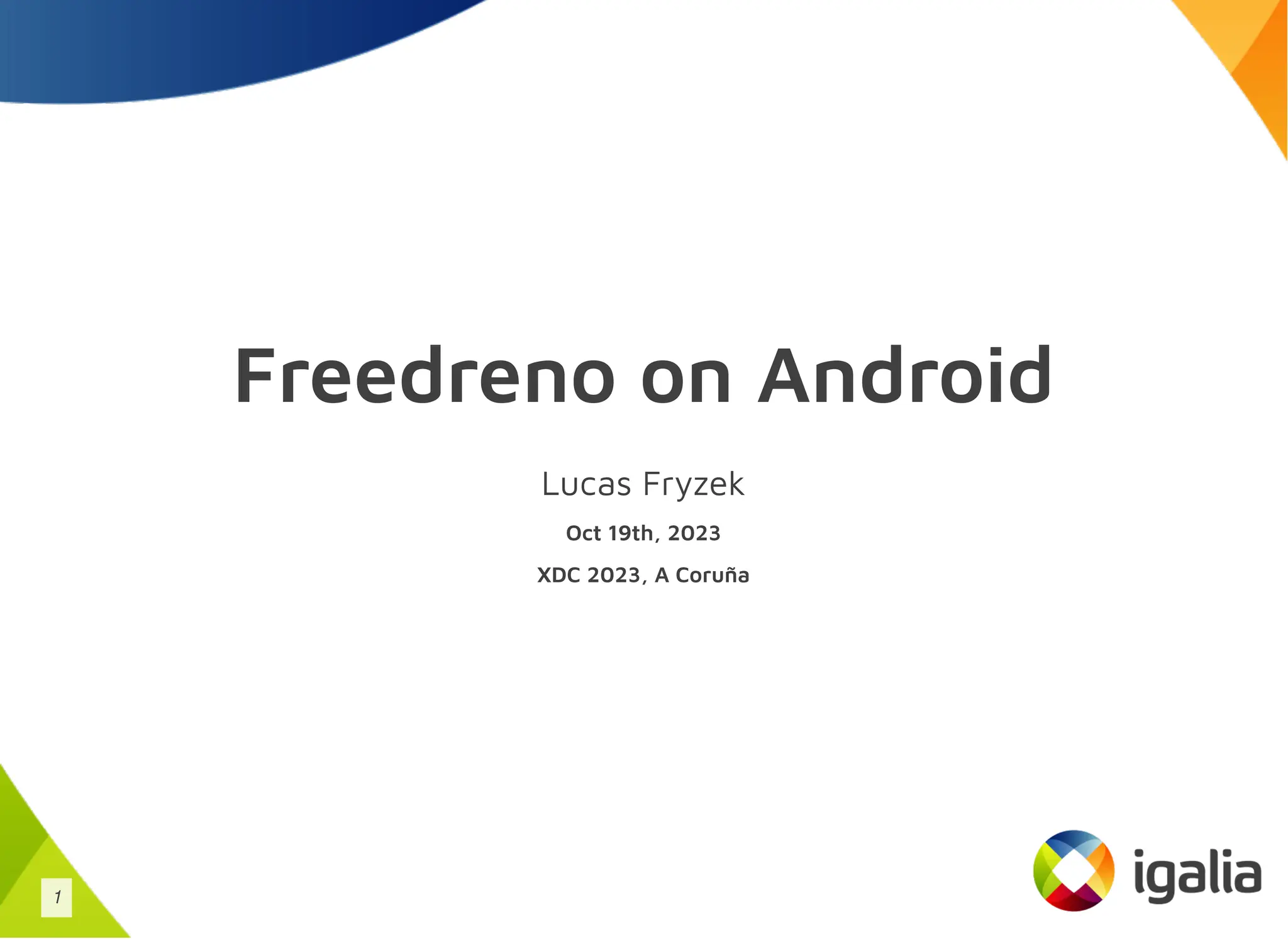 Freedreno on Android – XDC 2023 | PDF