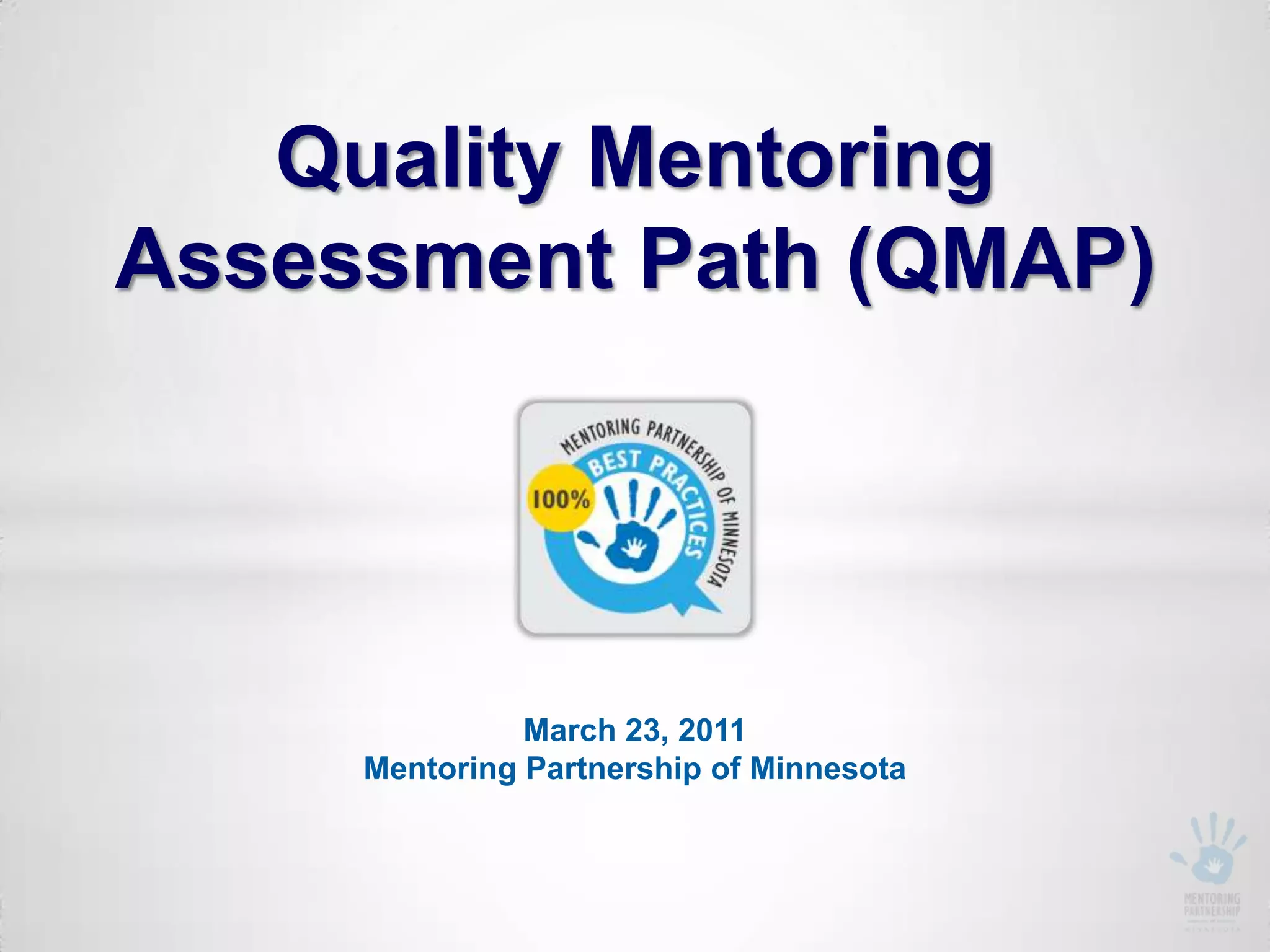 QMAP Informational Webinar | PPT