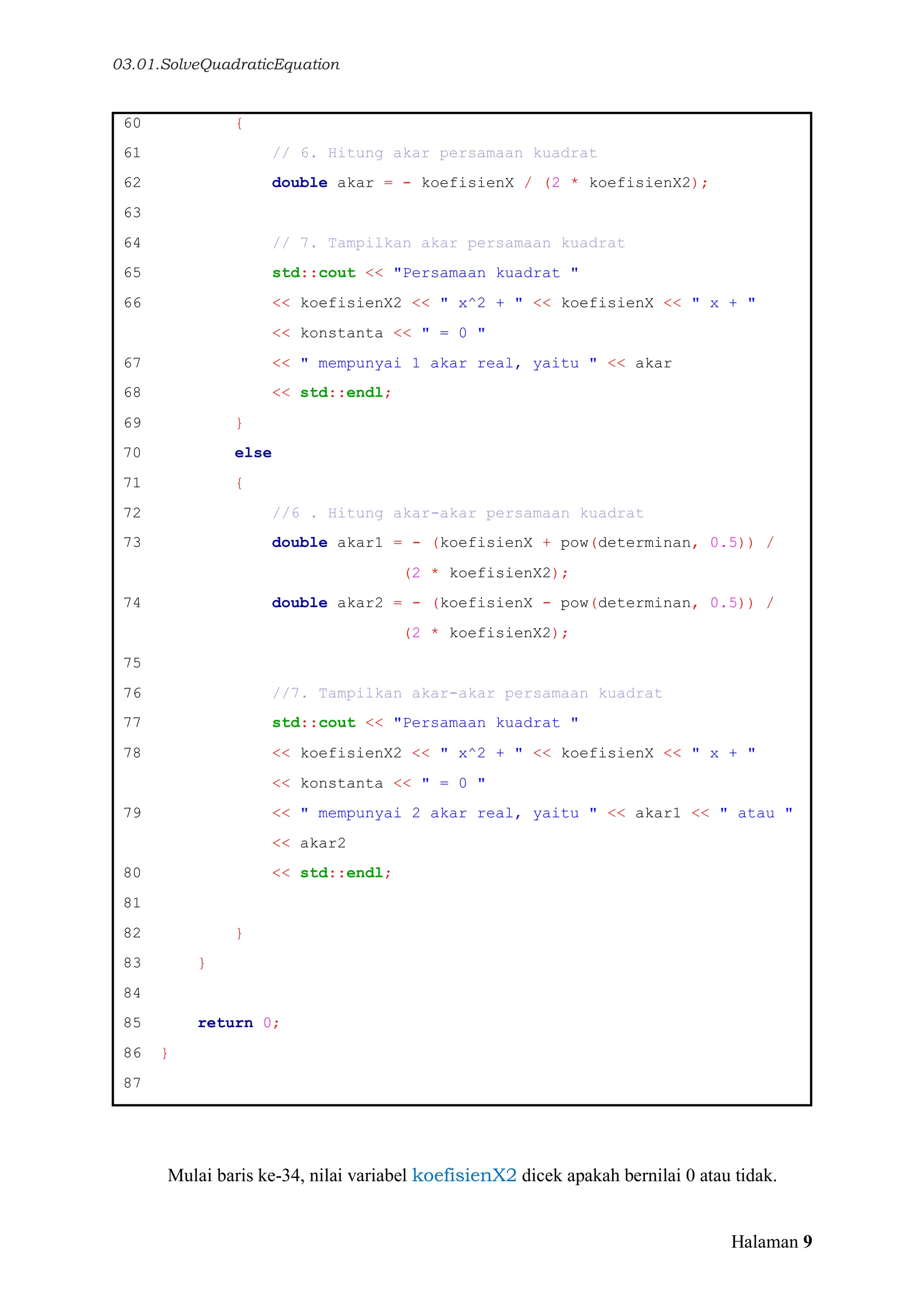 03.01.Menentukan Penyelesaian Persamaan Kuadrat Menggunakan Bahasa ...
