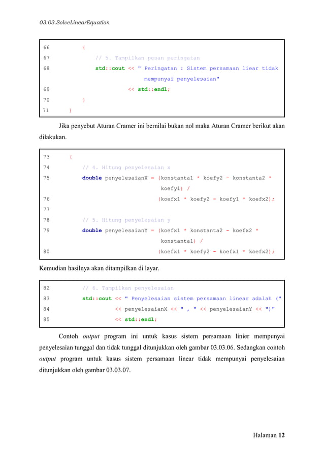 03.03. Menentukan Penyelesaian Sistem Persamaan Linear Dua Variabel ...