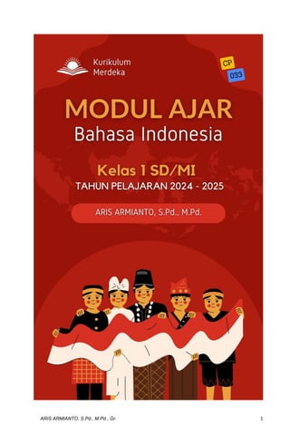 MODUL AJAR BAHASA INDONESIA KELAS 1 KURIKULUM MERDEKA.pdf