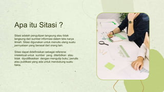 03. Sitasi dan Daftar Pustaka kelompok 8.pptx