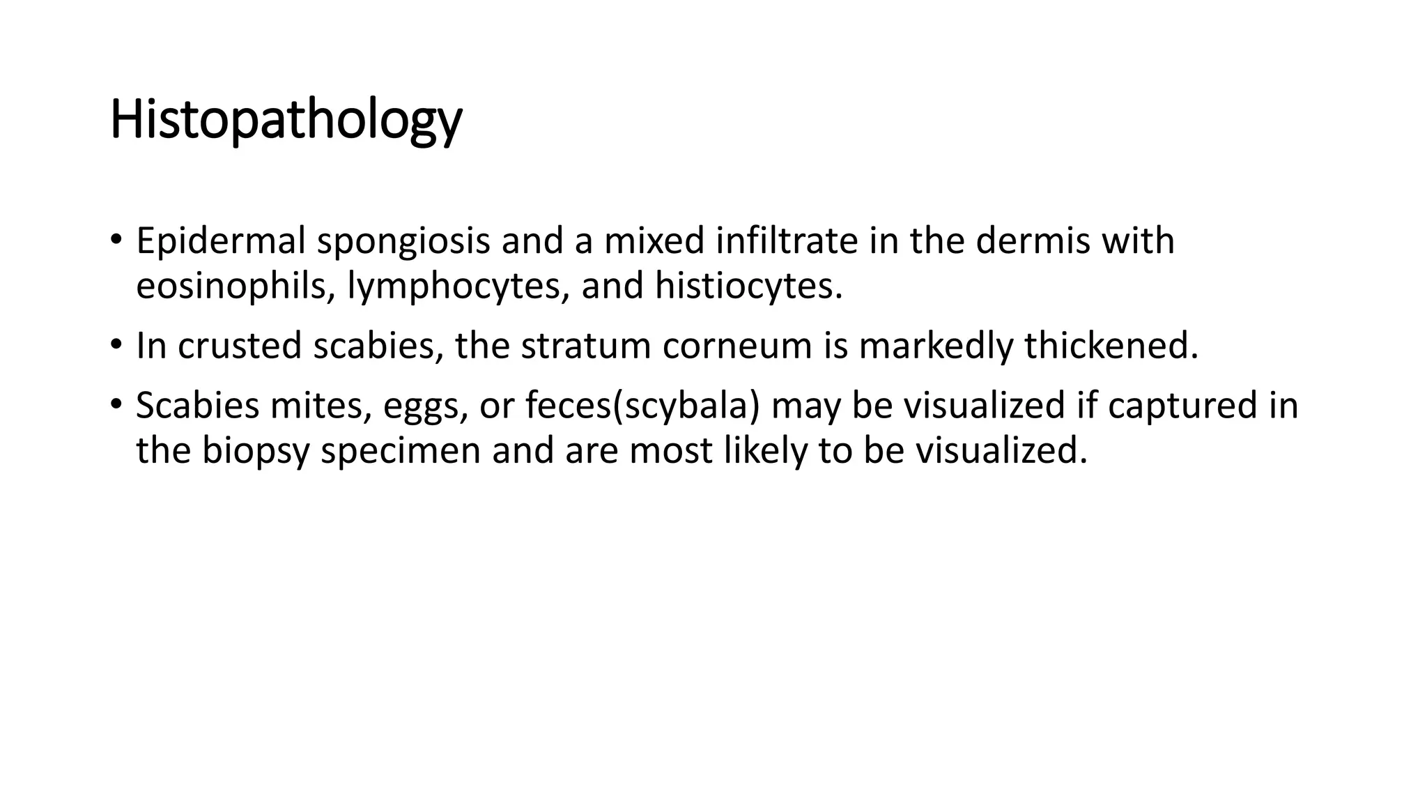 Scabies etiology, transmission, risk factors, clinical variants ...