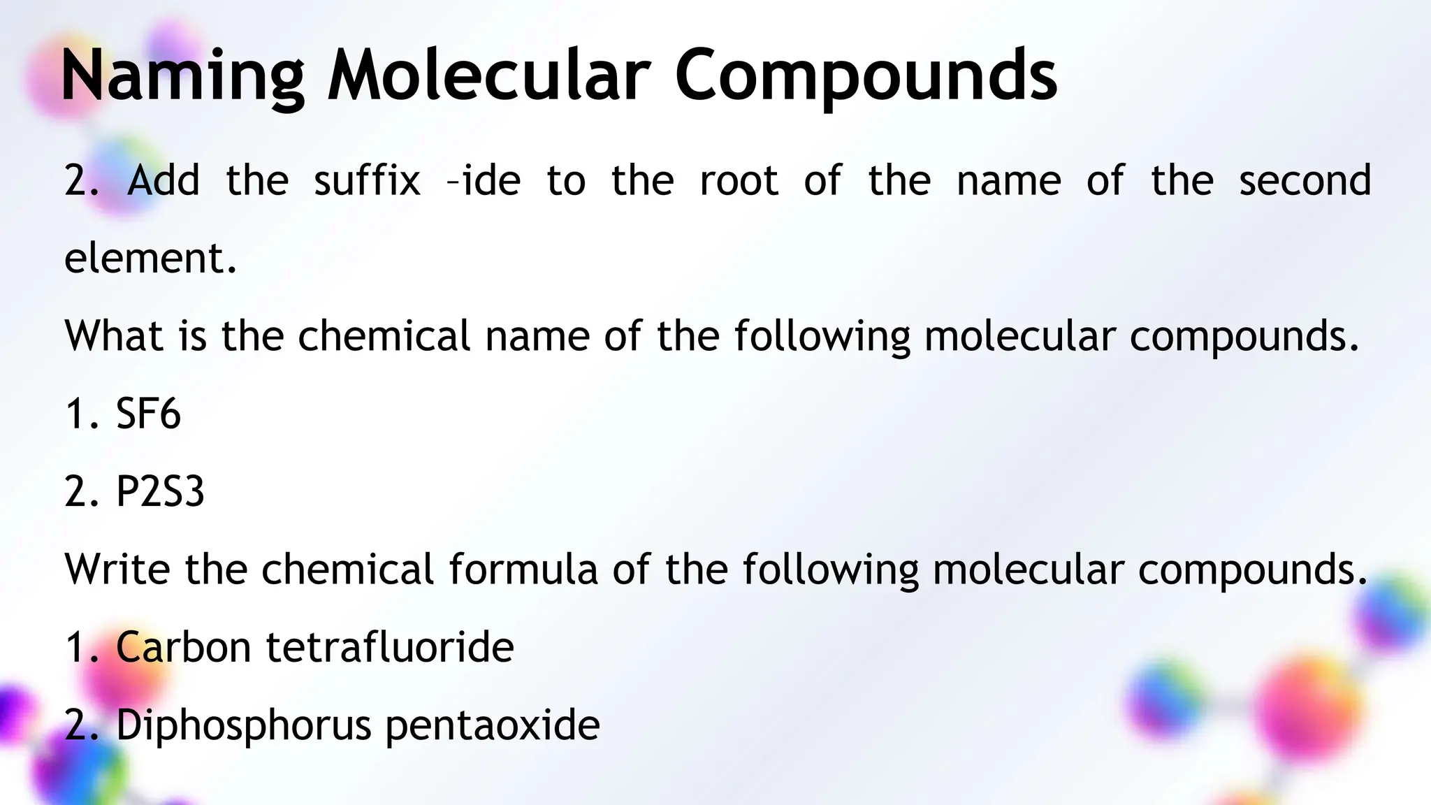 03 Atoms, Molecules and Ions (Chemistry).pptx | Chemistry | Science