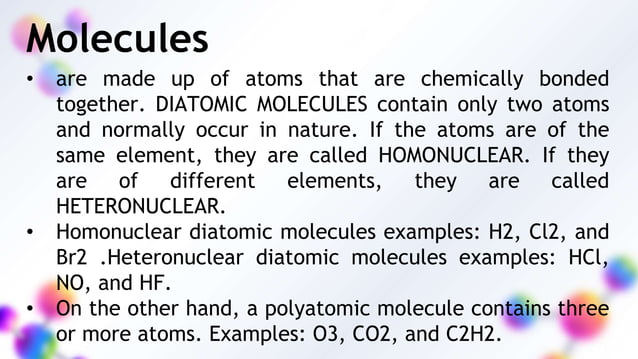 03 Atoms, Molecules and Ions (Chemistry).pptx | Chemistry | Science