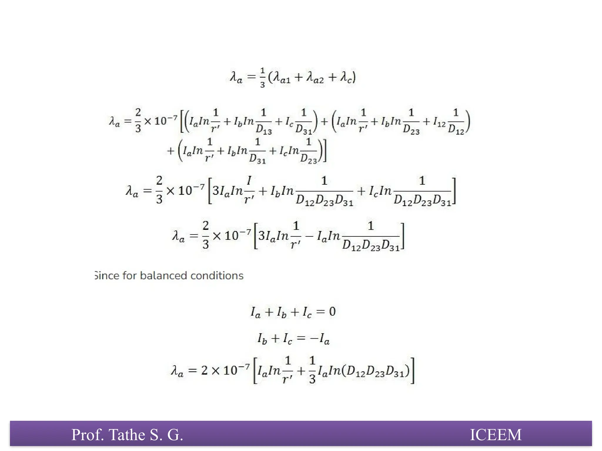 Constants of transmission line and inductance | PPT