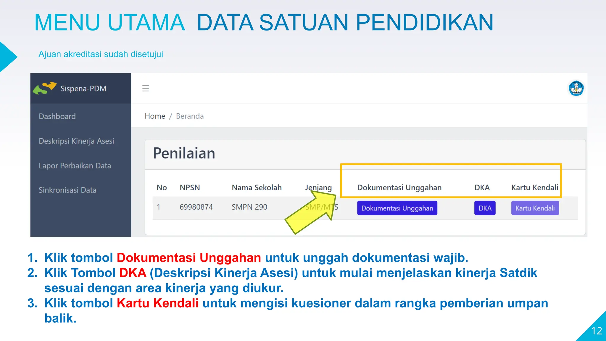 03. Panduan Teknis Aplikasi Sispena-PDM untuk Asesi 2024-1.pptx
