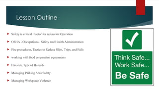 03. Restaurant Manager and Safety.pptx for the restaurant and bar ...