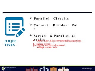 03. Parallel circuits , CDR & Series-Parallel Circuits.pptx